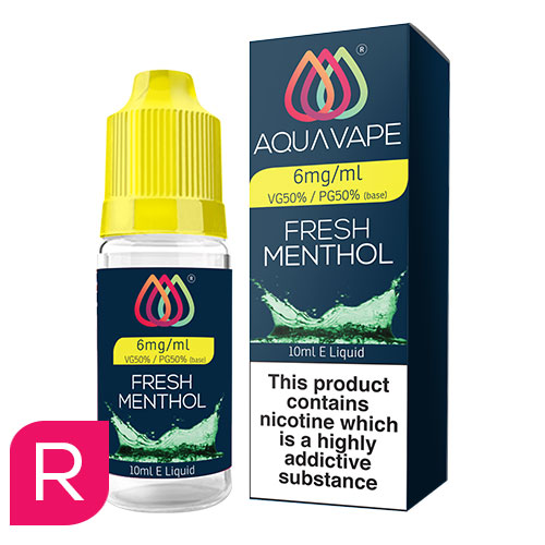Buy Fresh Menthol E Liquid | AquaVape UK